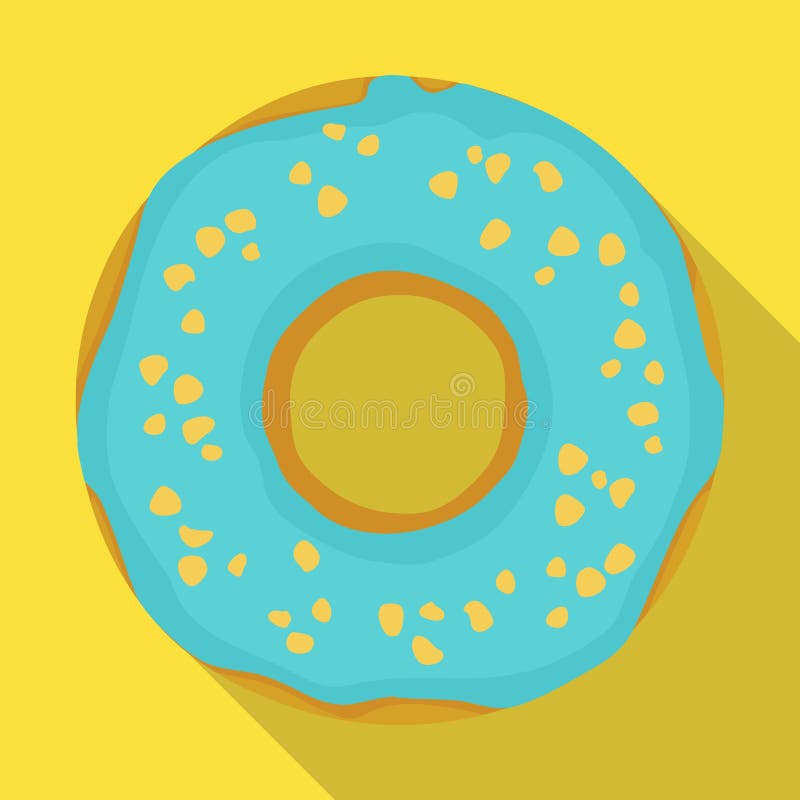 Doughnut Blue Flat Stock Illustrations – 1,368 Doughnut Blue Flat Stock ...