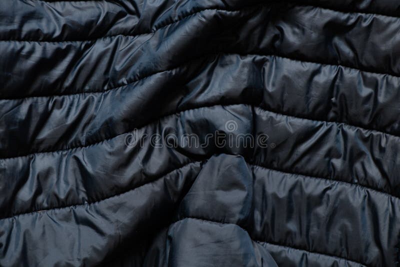 Blue Down Fabric of a Winter Men S Jacket As a Background, Blue Fabric ...