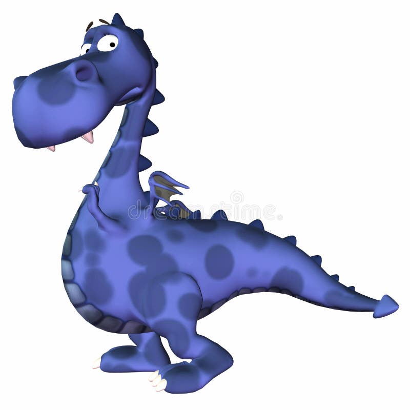 Dragon Cartoon - Snore stock illustration. Illustration of snore - 3339639