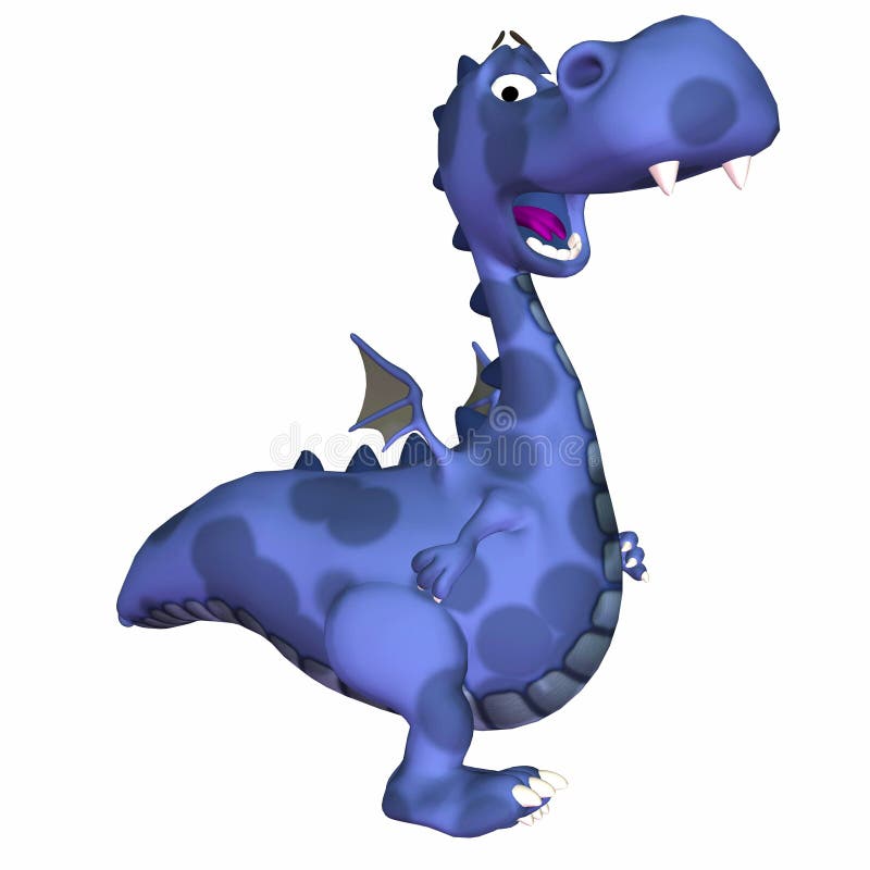 Dragon Cartoon - Snore stock illustration. Illustration of snore - 3339639