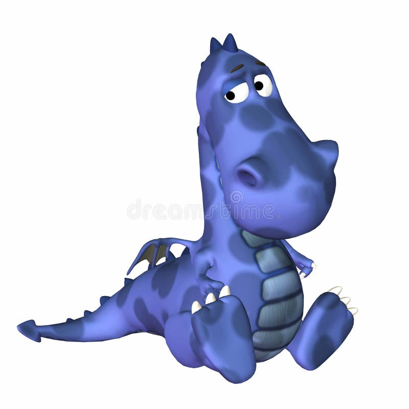 Dragon Cartoon - Snore stock illustration. Illustration of snore - 3339639