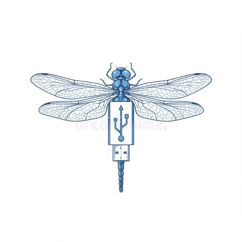 Dragonfly Usb Stock Illustrations – 5 Dragonfly Usb Stock Illustrations ...