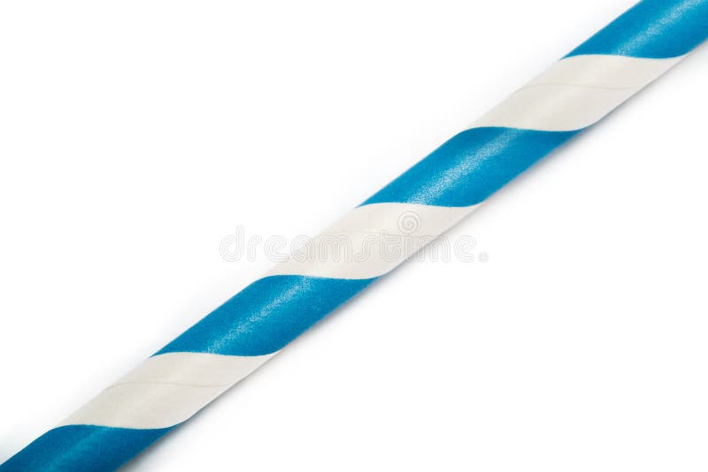 Blue drinking straw stock image. Image of shot, macro - 93395747