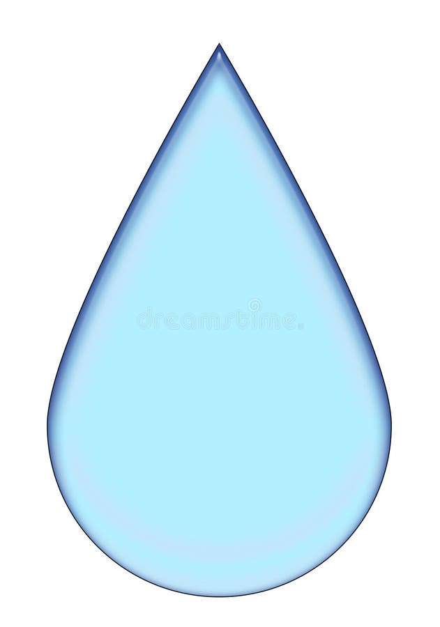 Blue drop stock illustration. Illustration of shapes, backgrounds - 413243