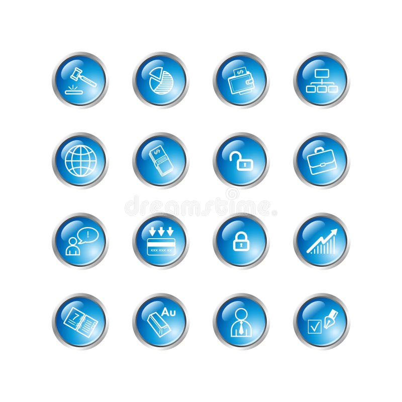 Blue drop document icons stock vector. Illustration of pictogram - 3501023