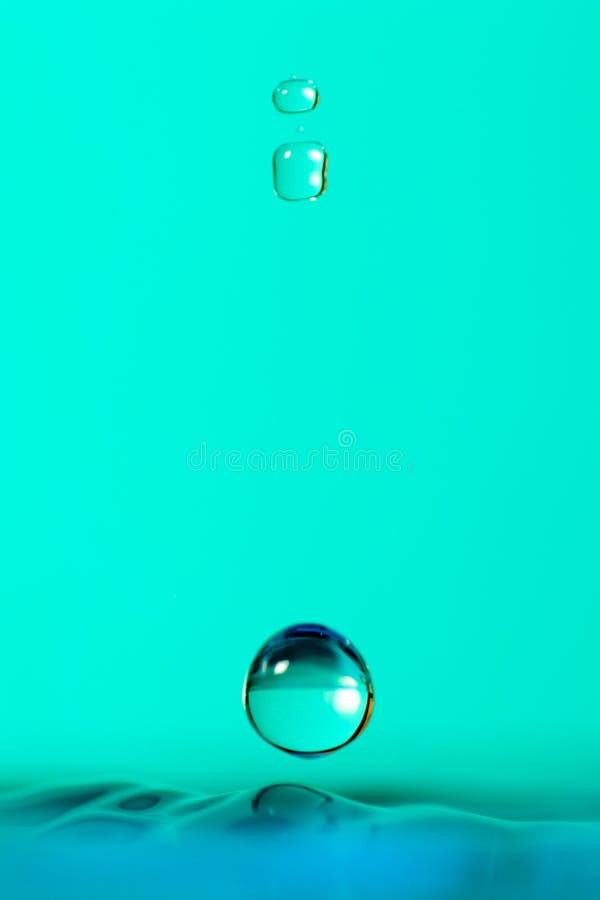 Blue droplet stock photo. Image of beauty, purity, flowing - 29223124