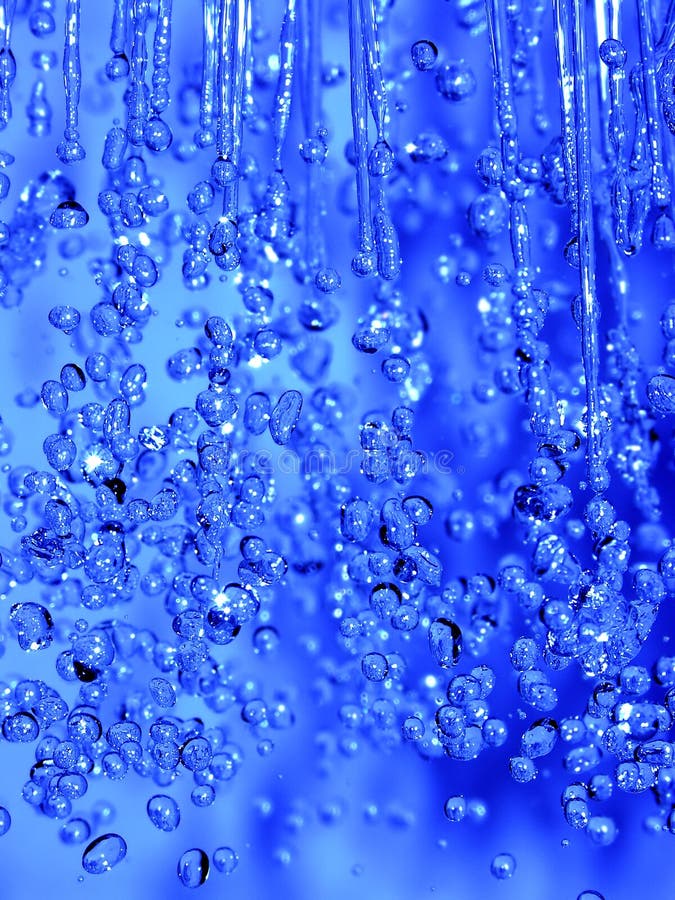 Blue drops stock photo. Image of hailing, sink, droplet - 391444