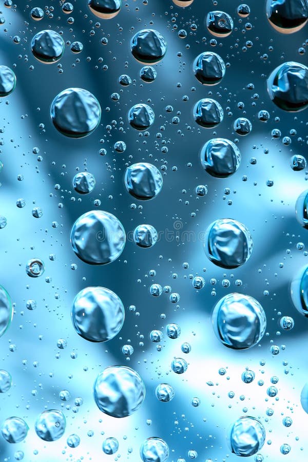 Blue Drops Background stock image. Image of space, ecology - 63484929