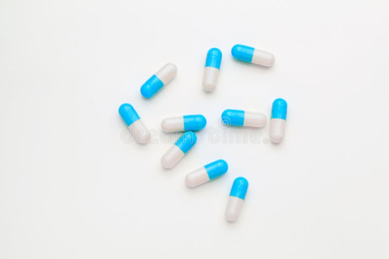 Blue drug pills stock photo. Image of pharmaceutical - 53676980