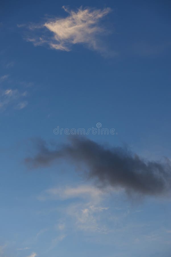 Blue dusk sky stock photo. Image of landscape, sunlight - 90472548