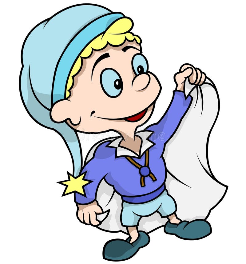 Blue Dwarf - Elf Doctor stock vector. Illustration of clipart - 8410621