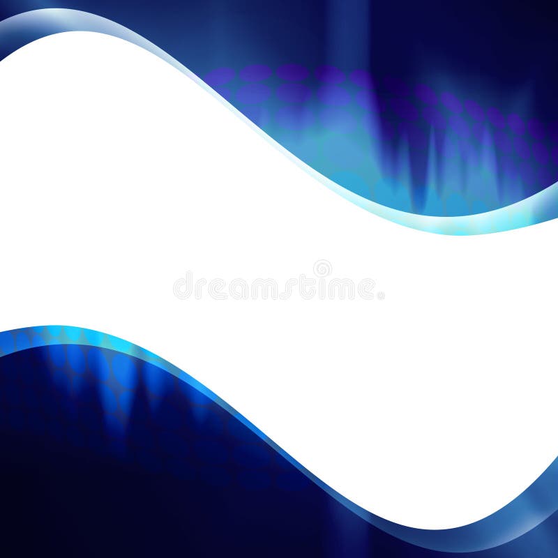 Modern Blue Page Layout stock illustration. Illustration of white - 653875