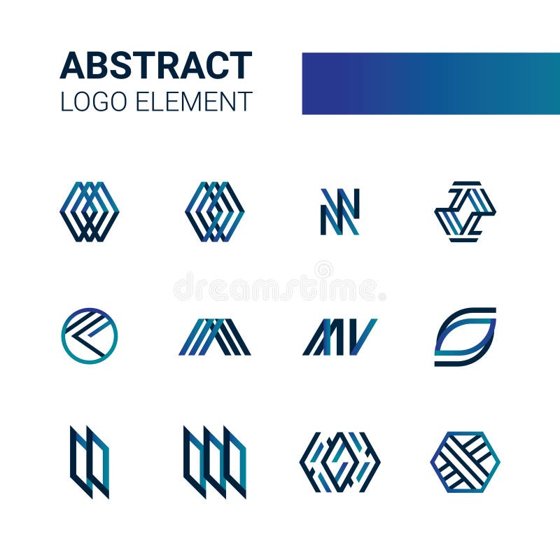 Blue Dynamic Logo stock vector. Illustration of industrial - 103037853