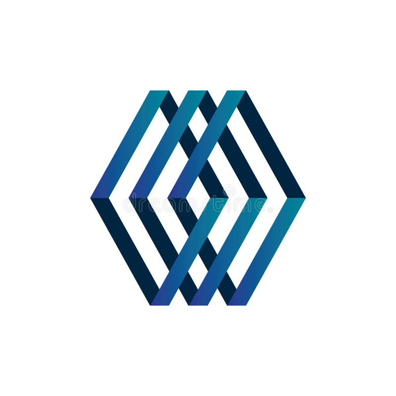 Blue Dynamic Logo stock vector. Illustration of badge - 103037889