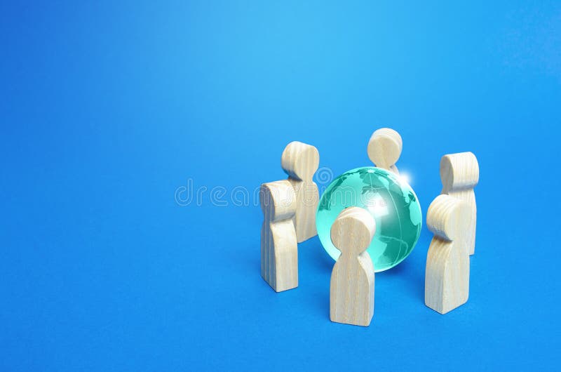 Collaboration Process Concept. Team Work Collaboration with Smiling ...