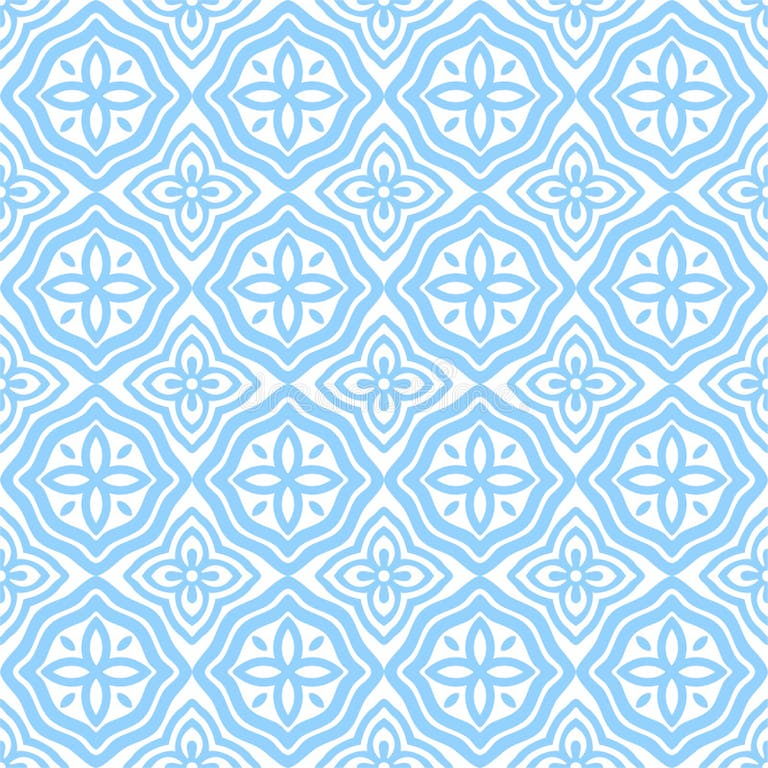 Blue east patterns stock vector. Illustration of geometry - 9958834