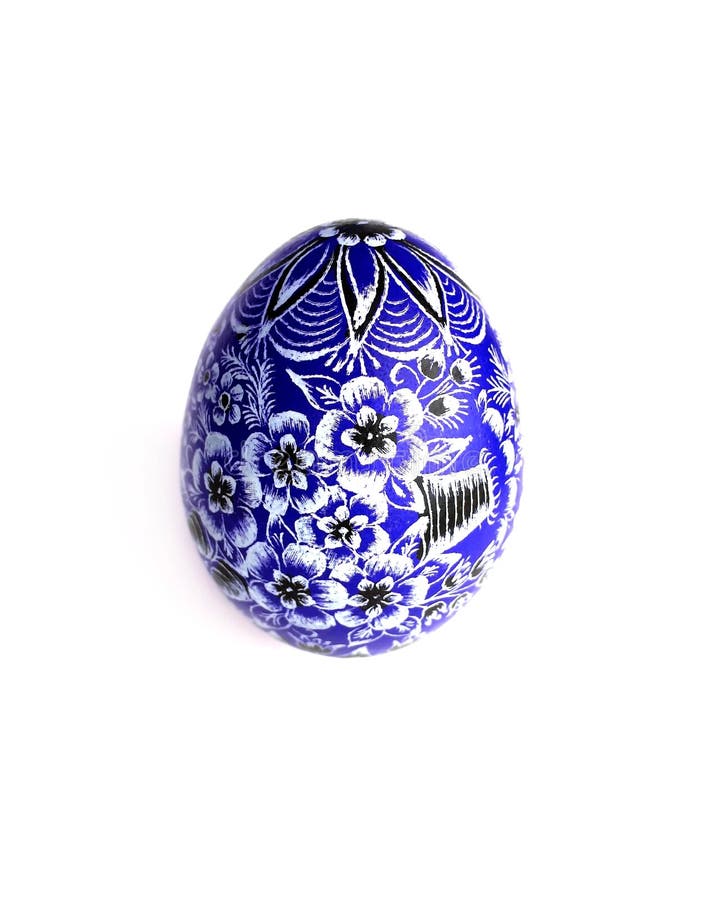 Blue Easter eggs stock photo. Image of pattern, easter - 2597694