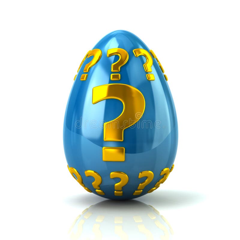 Easter question mark stock vector. Illustration of nature - 4568563
