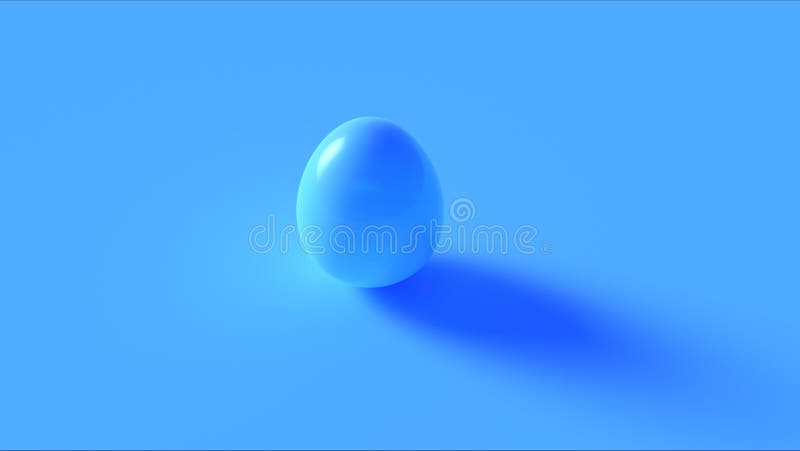 Blue Egg Simple stock illustration. Illustration of retro - 147506824
