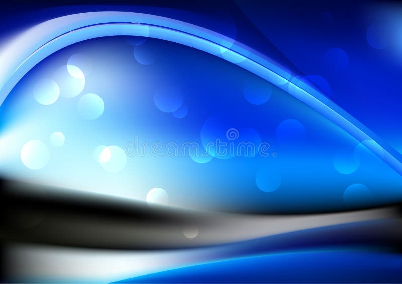 Blue Electric Blue Abstract Background Vector Illustration Design Stock ...