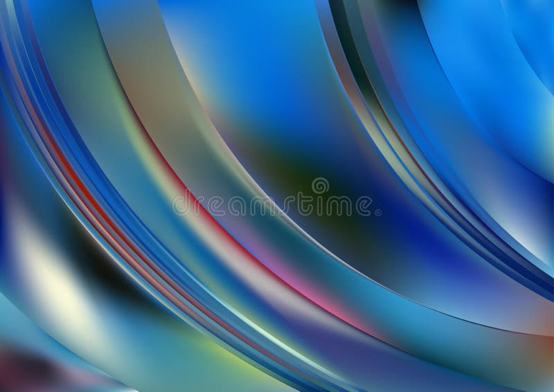 Blue Electric Blue Digital Background Vector Illustration Design Stock ...