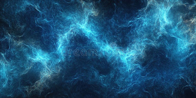 Blue Electric Energy Abstract Wave Pattern Background Stock Image ...