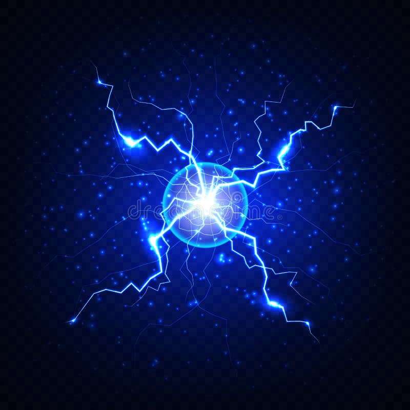 Electric flash stock illustration. Illustration of shock - 47394412