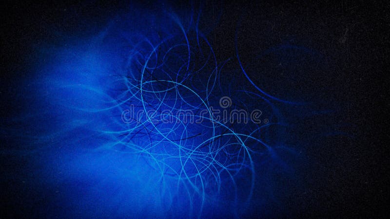 Blue Electric Light Beautiful Elegant Illustration Graphic Art Design ...