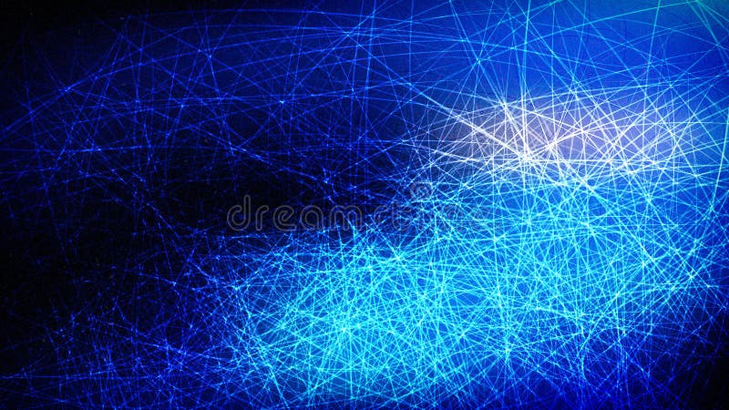 Blue Electric Light Beautiful Elegant Illustration Graphic Art Design ...