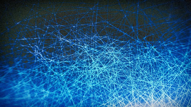 Blue Electric Line Beautiful Elegant Illustration Graphic Art Design ...