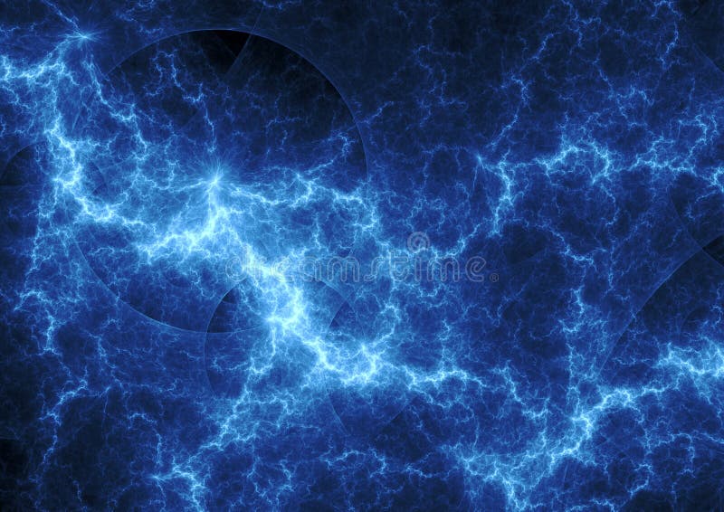 Blue electrical background stock illustration. Illustration of fusion ...