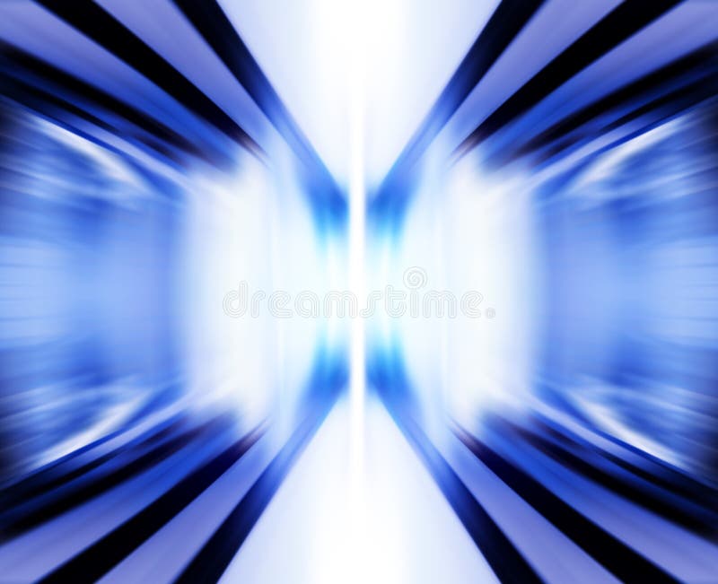 Blue electromagnetic power stock illustration. Illustration of ...