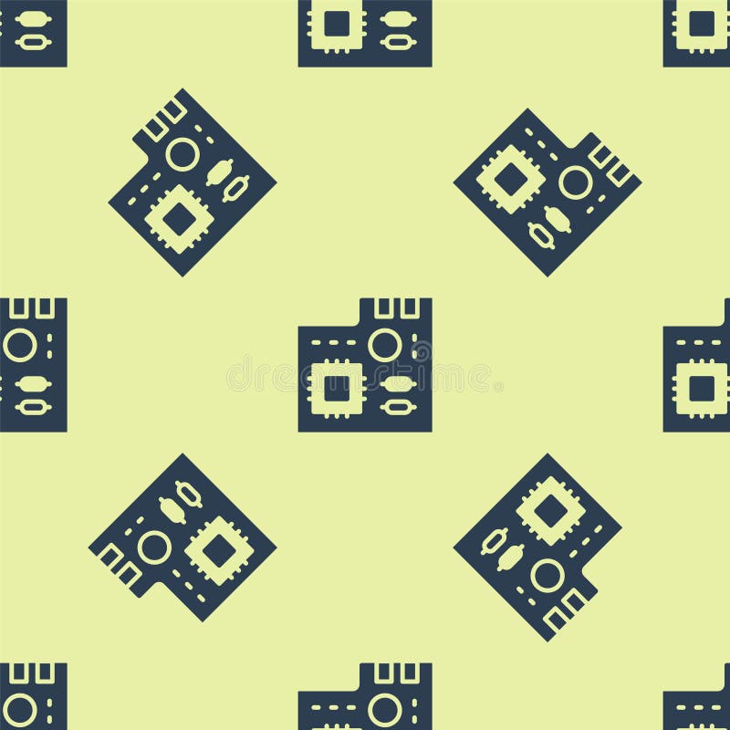 Electronic Components Blue Stock Illustrations – 633 Electronic ...