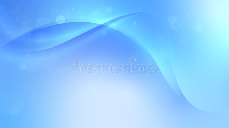 Blue Elegant Backdrop with Transparent Bokeh Elements Stock Vector ...