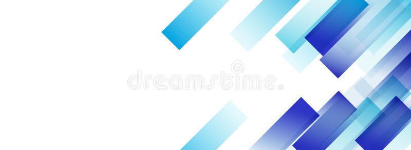 Blue Element Vector Panoramic White Background Stock Vector ...