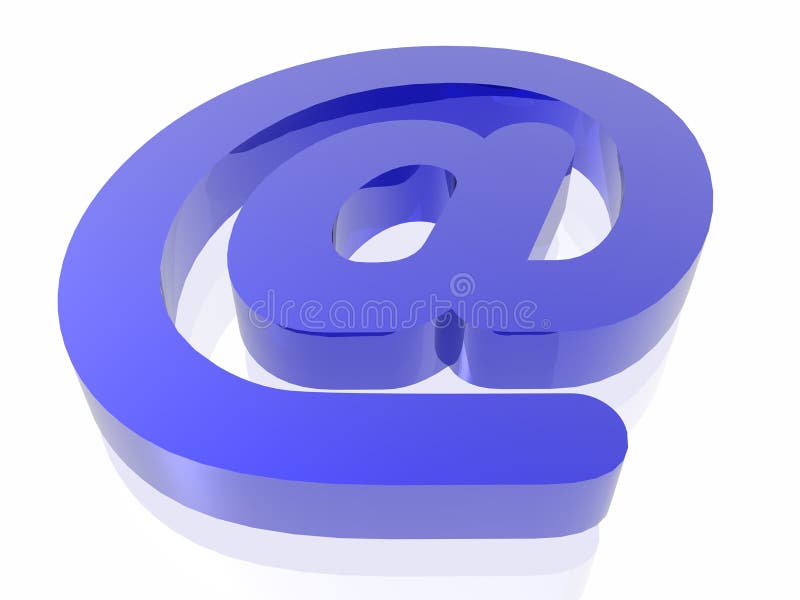 Blue Email Symbol Picture. Image: 7834615