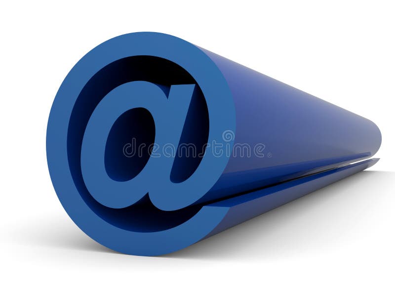 Blue Email Symbol Picture. Image: 7834615