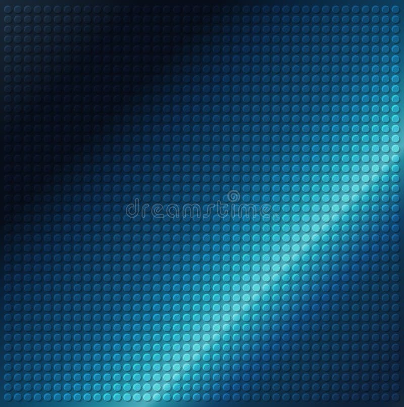 Blue Embossing Metallic Circle Background Stock Illustration ...