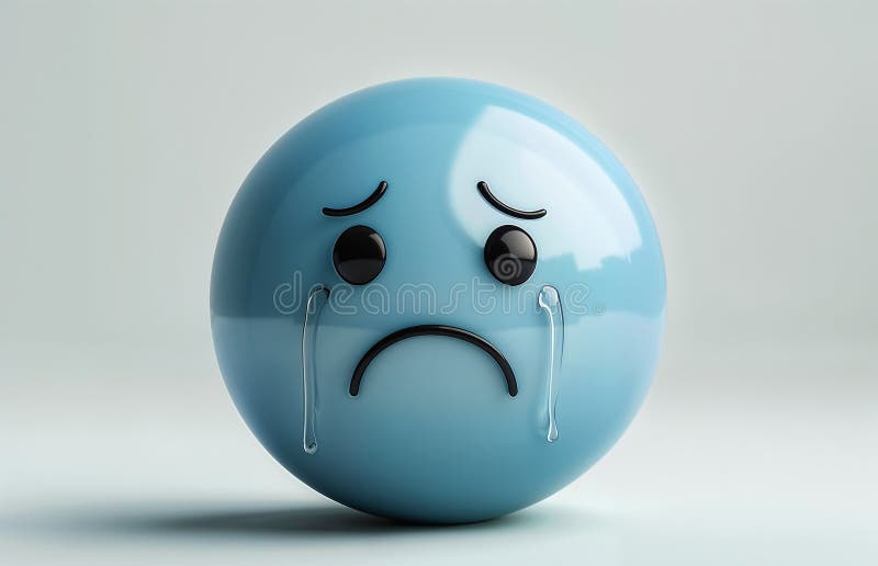 Cartoon Crying Emoticon Illustration Stock Illustrations – 8,980 ...