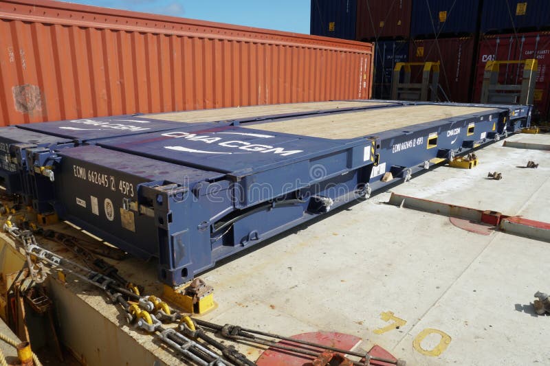 Empty Container 40 Feet Stock Photos - Free & Royalty-Free Stock Photos ...