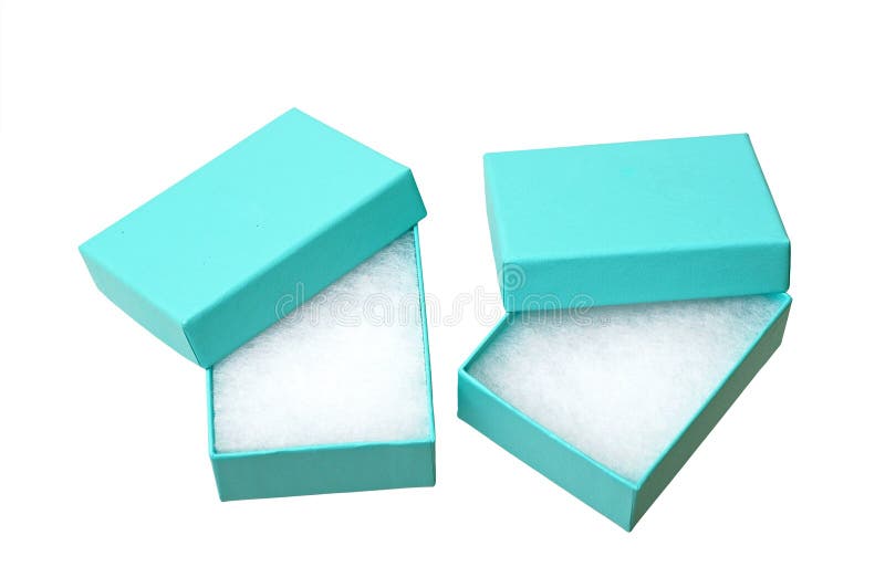 Blue empty gift boxes stock photo. Image of blue, xmas - 30564978