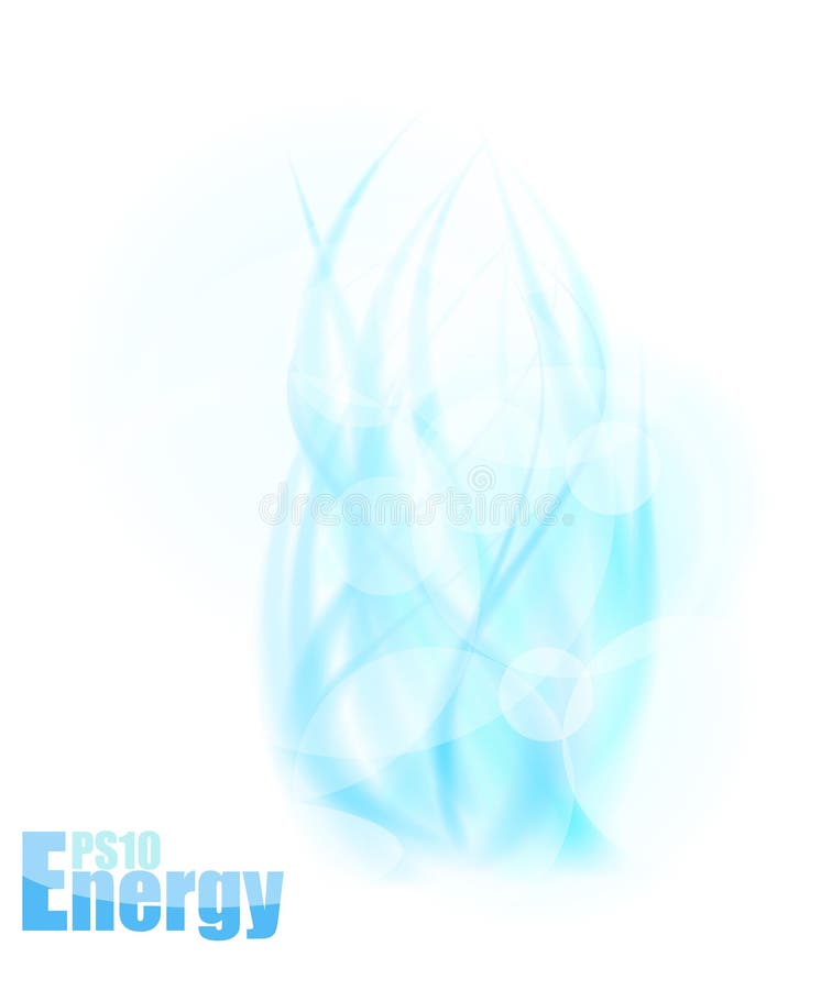 Blue Energy Concept Template Stock Vector - Illustration of elegance ...