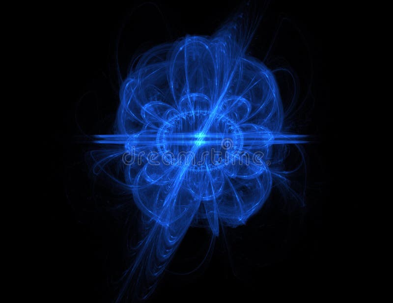 Magnetic field stock illustration. Illustration of generated - 6175986