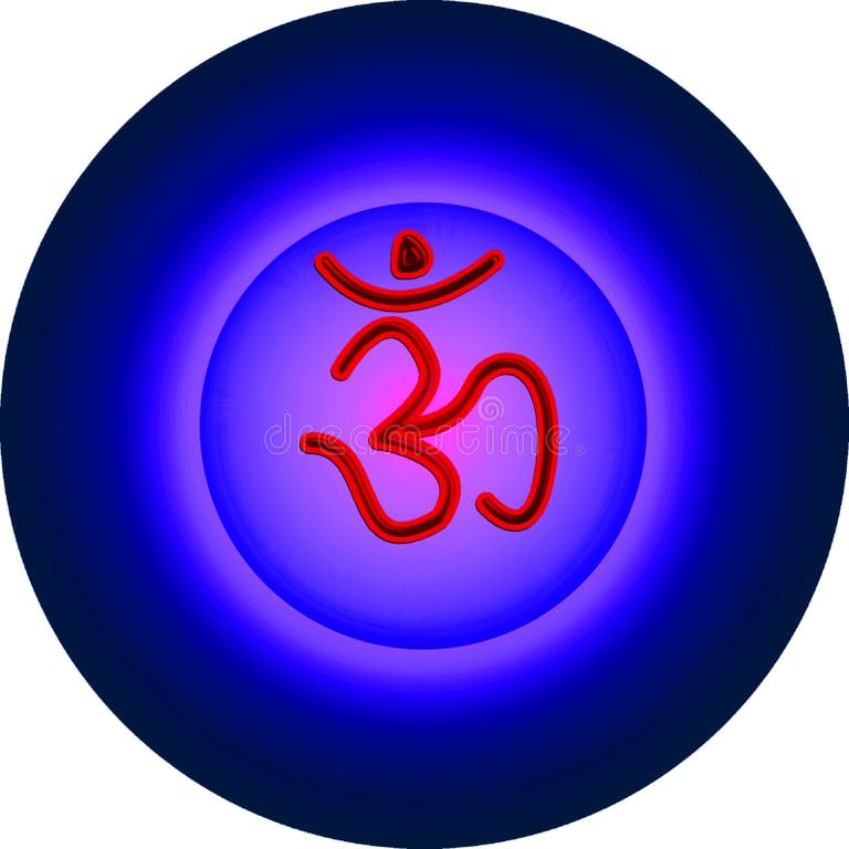 Blue Om Symbol Stock Illustrations – 1,132 Blue Om Symbol Stock ...