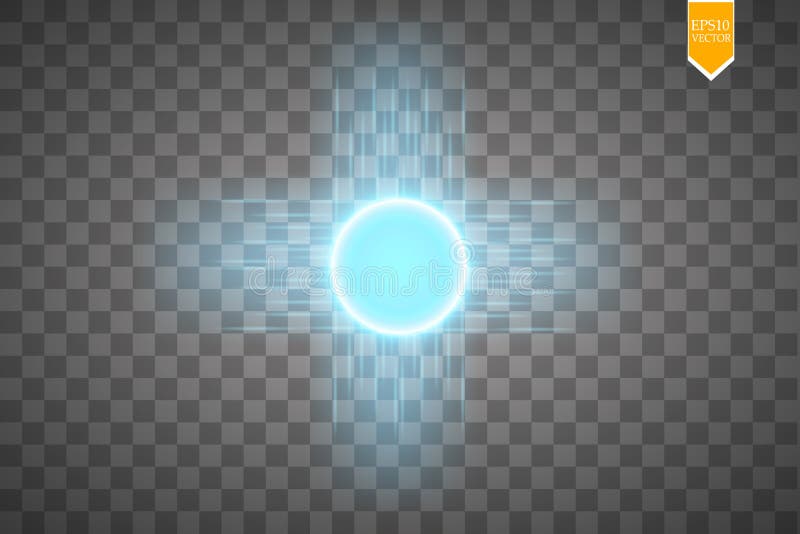 Blue Energy Ring Abstract.conceptual Vector Design with Free Area in ...