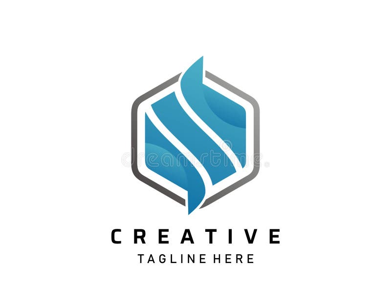 Blue Energy Technology Logo. Modern Icon Brand Design Stock Vector ...