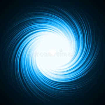 Blue energy vortex stock vector. Illustration of blessing - 83628192