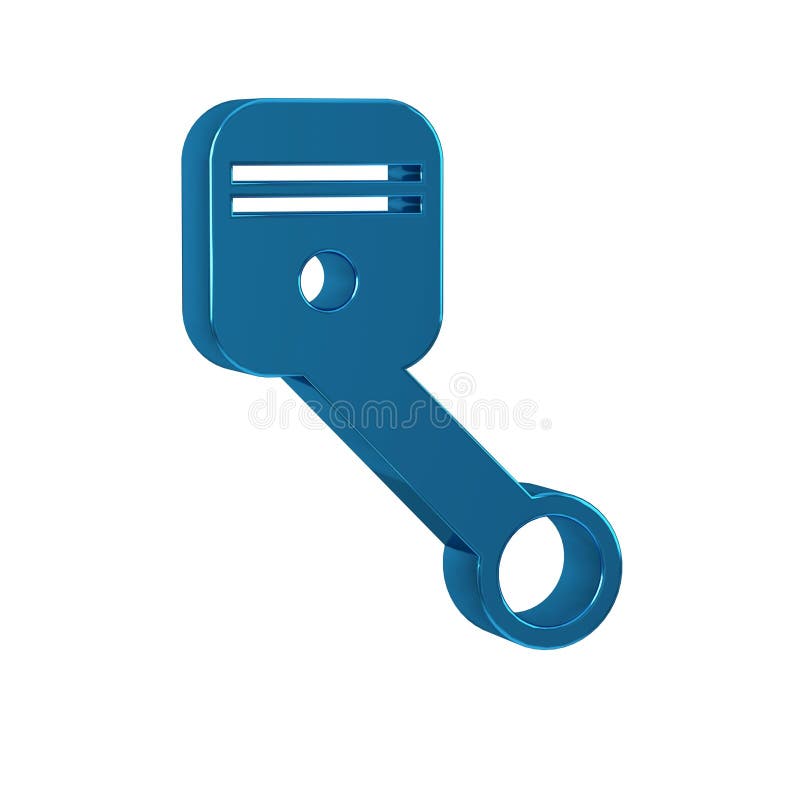 Blue Engine for Car Assembly with Gearbox Rear View 3D Render on Gray ...