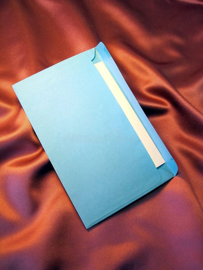 Blue envelope stock photo. Image of message, info, satin - 17016440