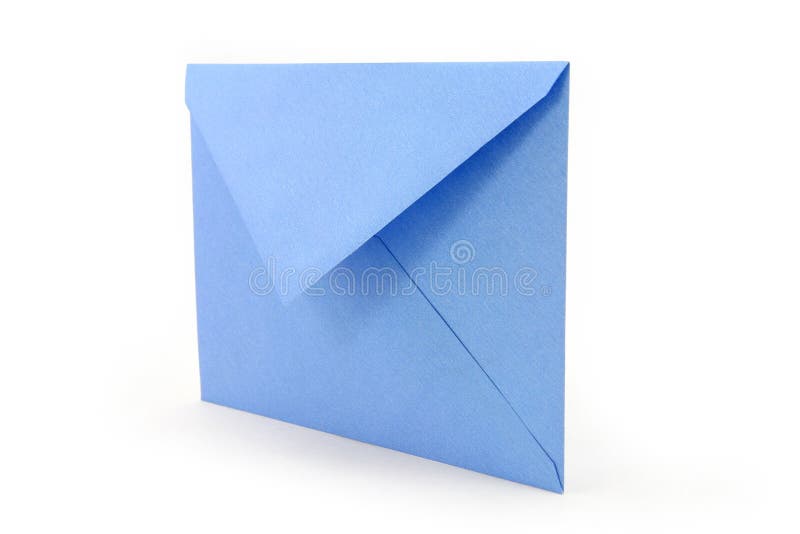 Blue envelope and lock stock photo. Image of blank, padlock - 2002092